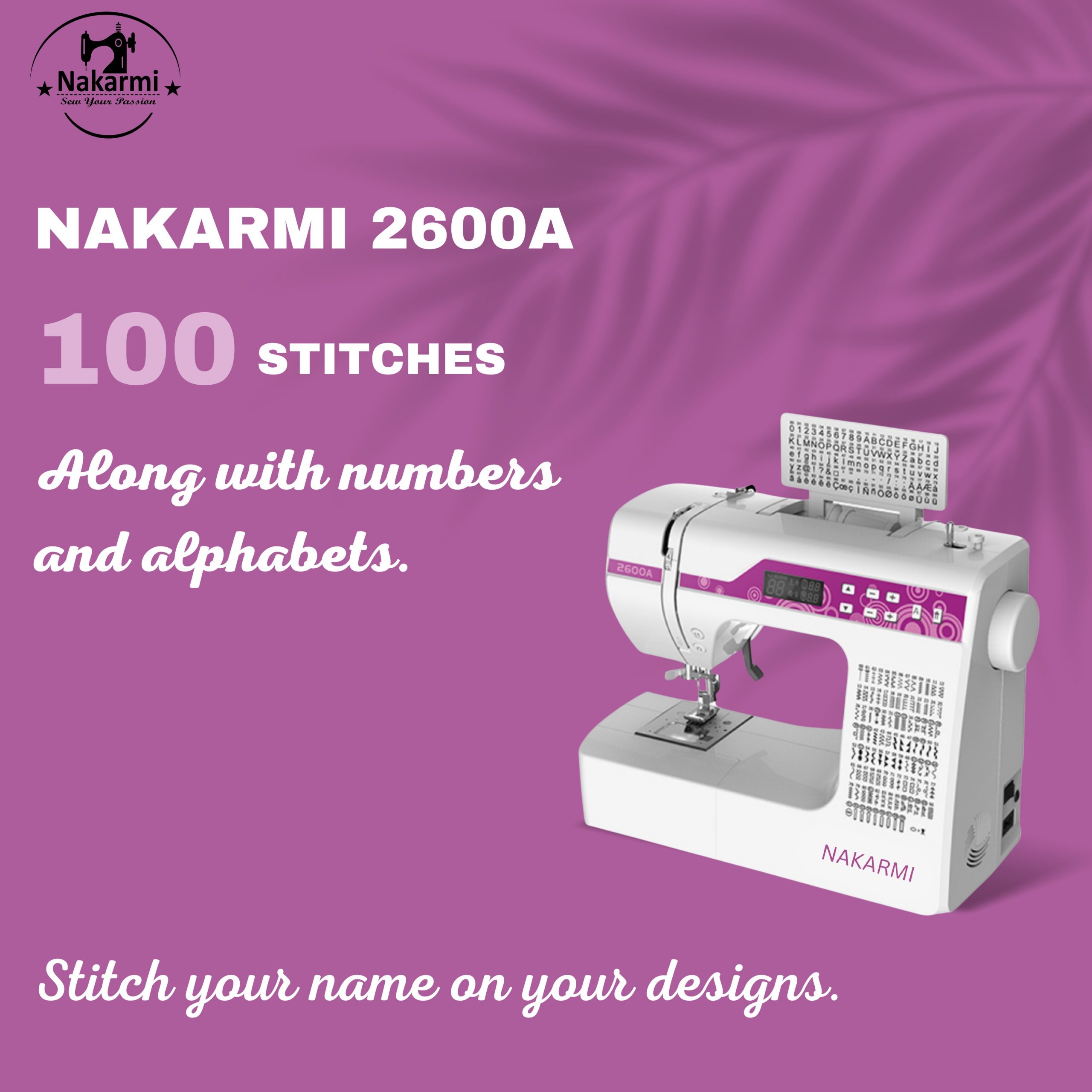 Nakarmi Sewing Machine | High Quality Brands of Nakarmi's Machines.
